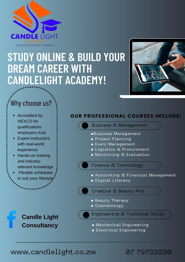 Courses - Candle Light Consultancy Bootstrap Template